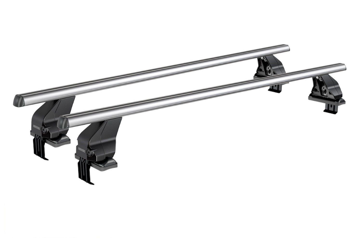 MENABO-Barre da tetto OMEGA SILVER per JEEP Avenger anno dal 23> con tetto liscio | Drive3